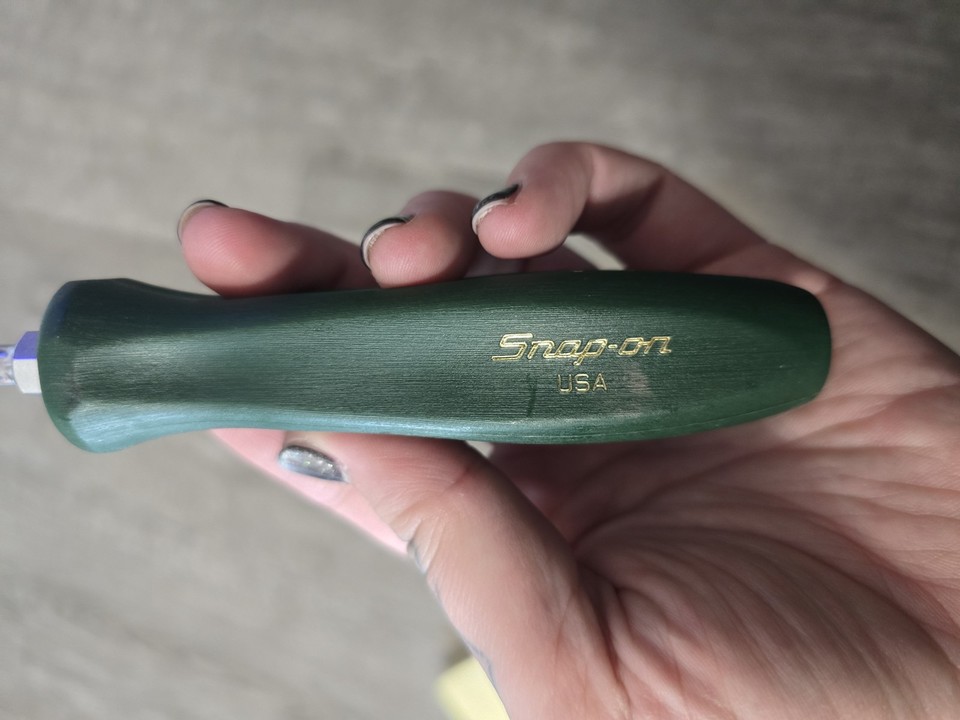 Snap-on Tools USA 75th ANNIVERSARY Hard Grip Screwdriver Set Green Like ...