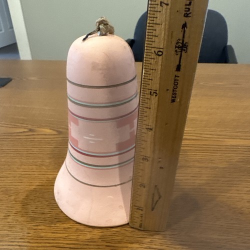 Pottery Bell Hand Painted By Native American Artists | eBay