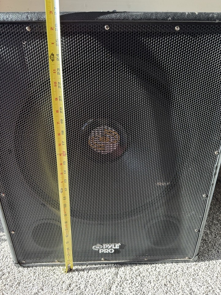 Pyle Pro PASW18-1000 Watt 18'' Stage PA Subwoofer Cabinet | eBay