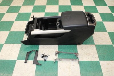 19-24 RAM Laramie Black Leather Floor Center Console Storage Bin W ...
