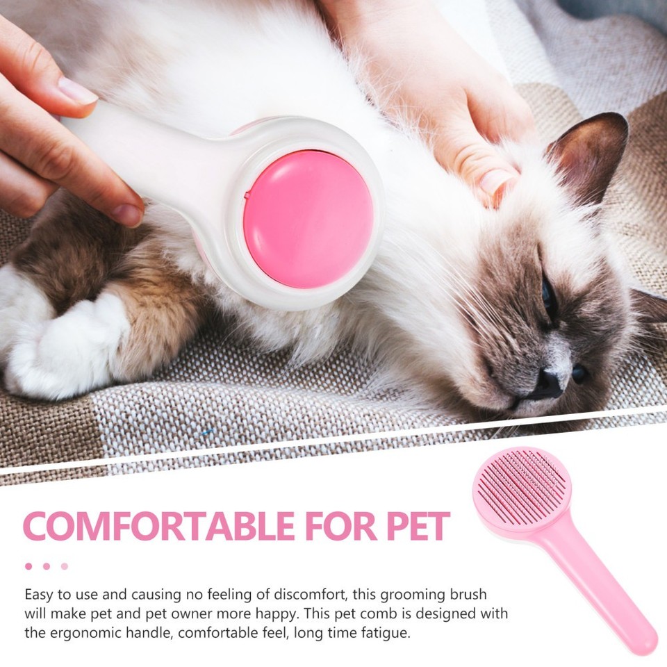 Dog Grooming Comb Household Pet Brush Portable Kitten Brush Pet ...