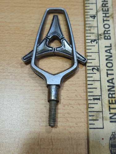 Vintage Dodge Hood Ornament Metal Emblem and Mount Badge Original RARE ...