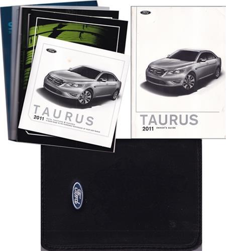 2011 Ford Taurus Owners Manual with Case and Pamphlets Owner User Guide ...