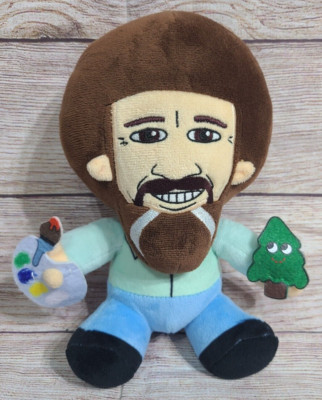 Kid Robot Phunny Plush Bob Ross Stuffed Doll The Joy of Painting 8.5 ...