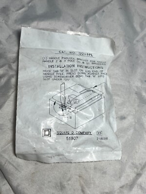 NEW IN BAG Square D QO Padlock Attachment QO1PL(51907) | eBay