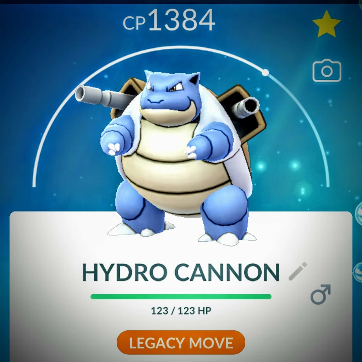 Blastoise Hydro Cannon