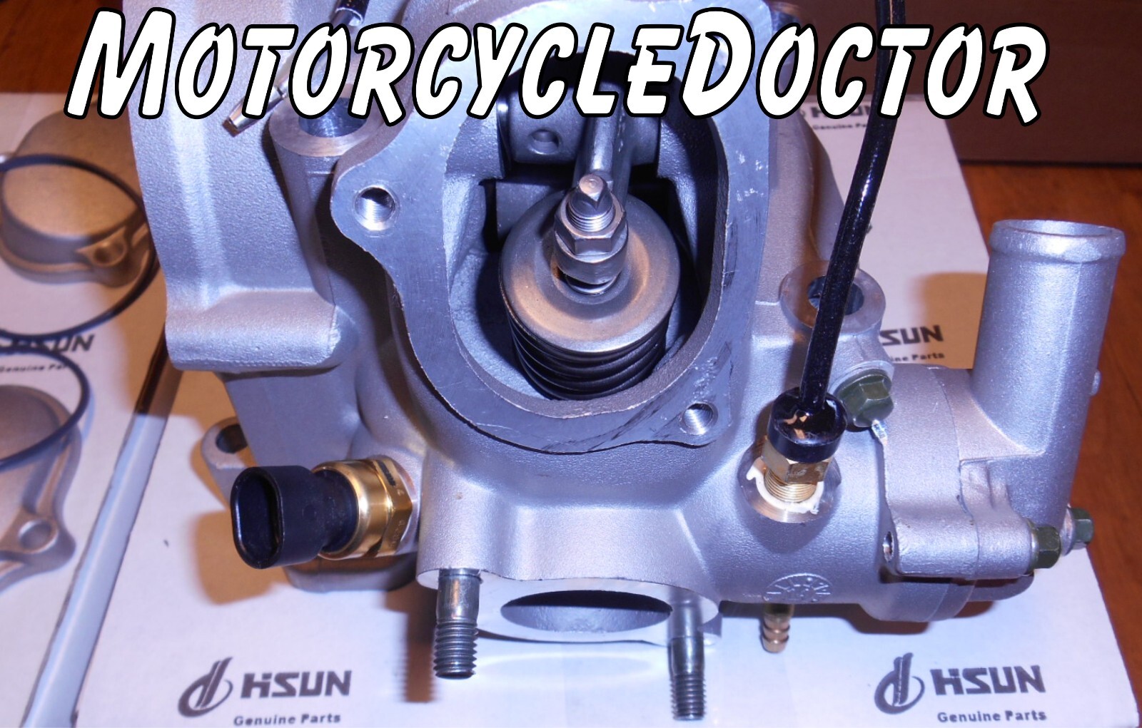 Cylinder Head,HS400,UTV,400,UT400,HiSUN,MASSIMO,Coleman,MSU,Jug,Qlink ...