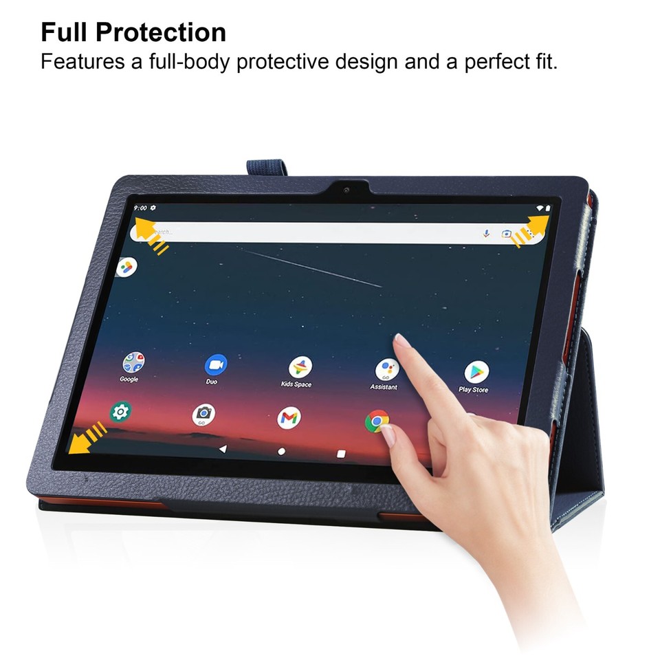 Onn 11 inch Tablet Pro Case 2024 Model 100146660 Cover / Glass Screen ...