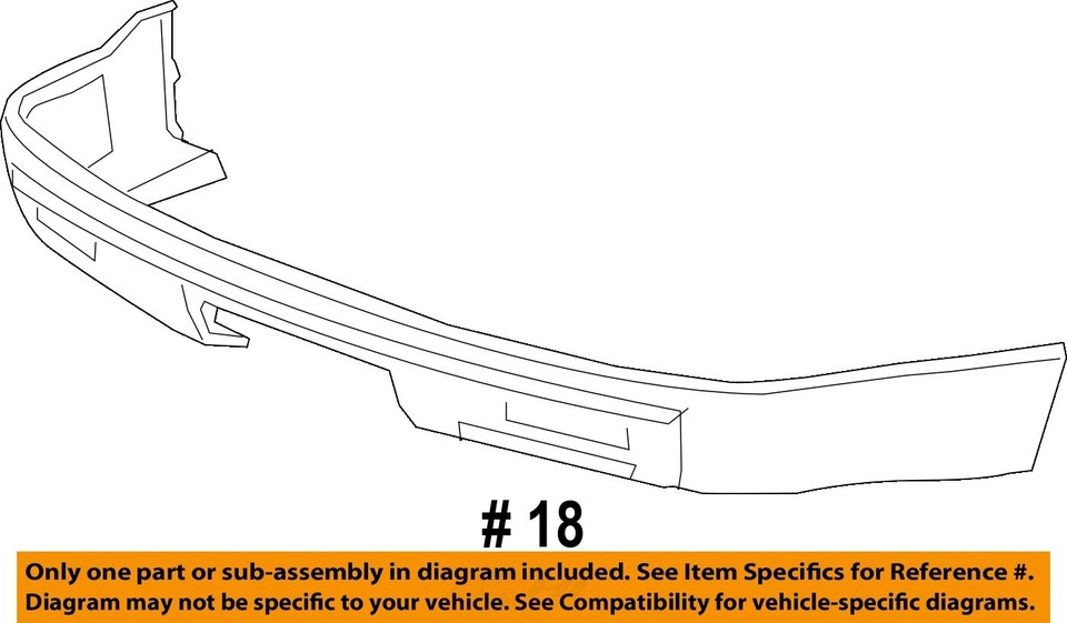 GM OEM 13-17 Acadia Limited Rear Bumper Bumper Components-Lower Cover ...