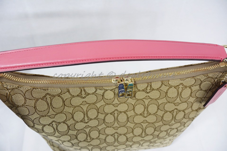 NWT Coach F58327 Celeste Convertible Hobo/Shoulder/Crossbody Bag Khaki ...