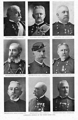 COMMANDING GENERALS OF THE UNITED STATES ARMY MERRIAM GRAHAM ELWELL ...