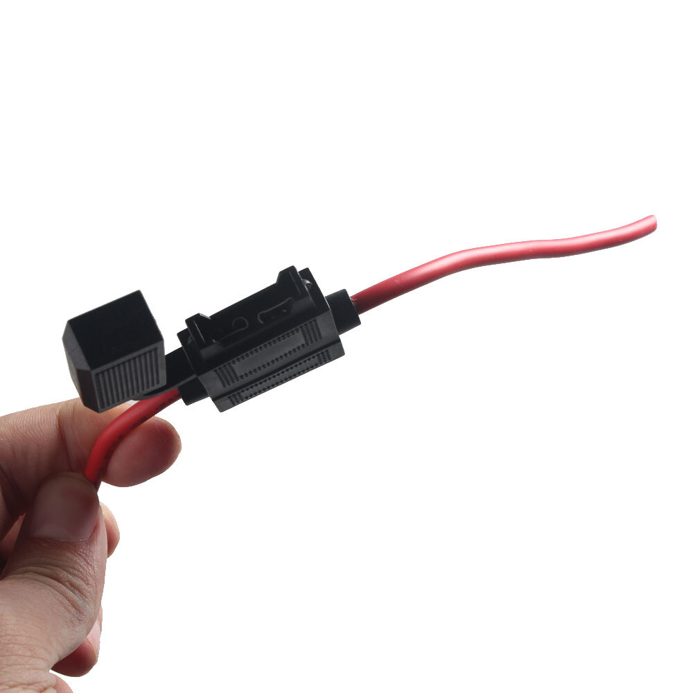 ATC Fuse Holder Box W/ FUSE IN-LINE AWG Wire Copper 12V 30A 16 Gauge ...