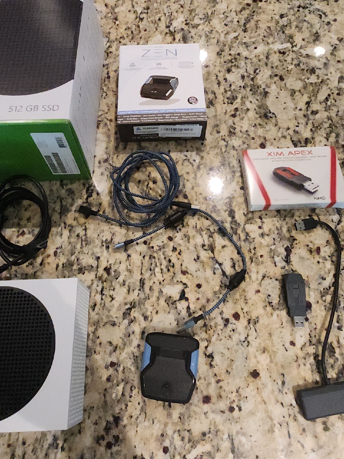 Xbox Series S 512GB Gaming Console with 1 controller, Cronus Zen, and ...