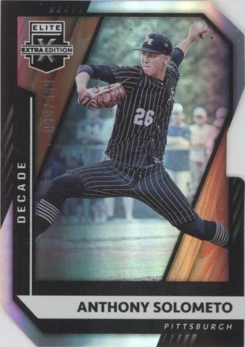 2021 Panini Elite Extra Edition - Anthony Solometo #37 Decade Die-Cut ...