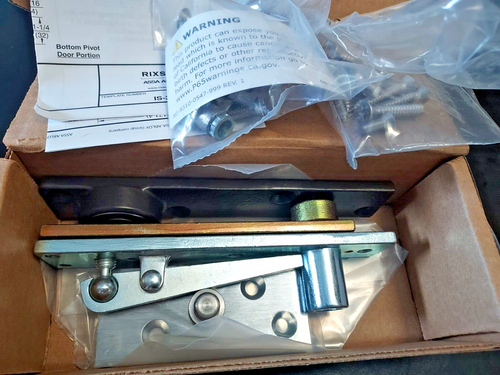 Rixson ASSA ABLOY Center Hung Pivot Set 370 626 Satin Plated Chrome ...