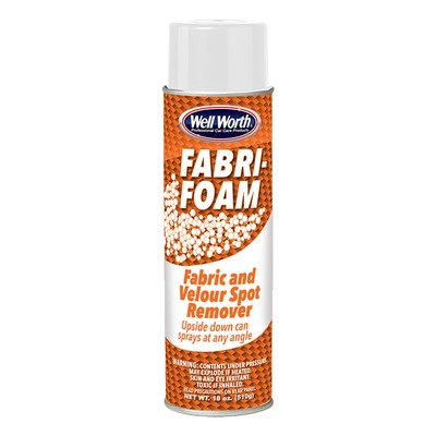Well Worth 1051 Fabri-Foam Fabric and Velour Spot Remover, Citrus Scent ...
