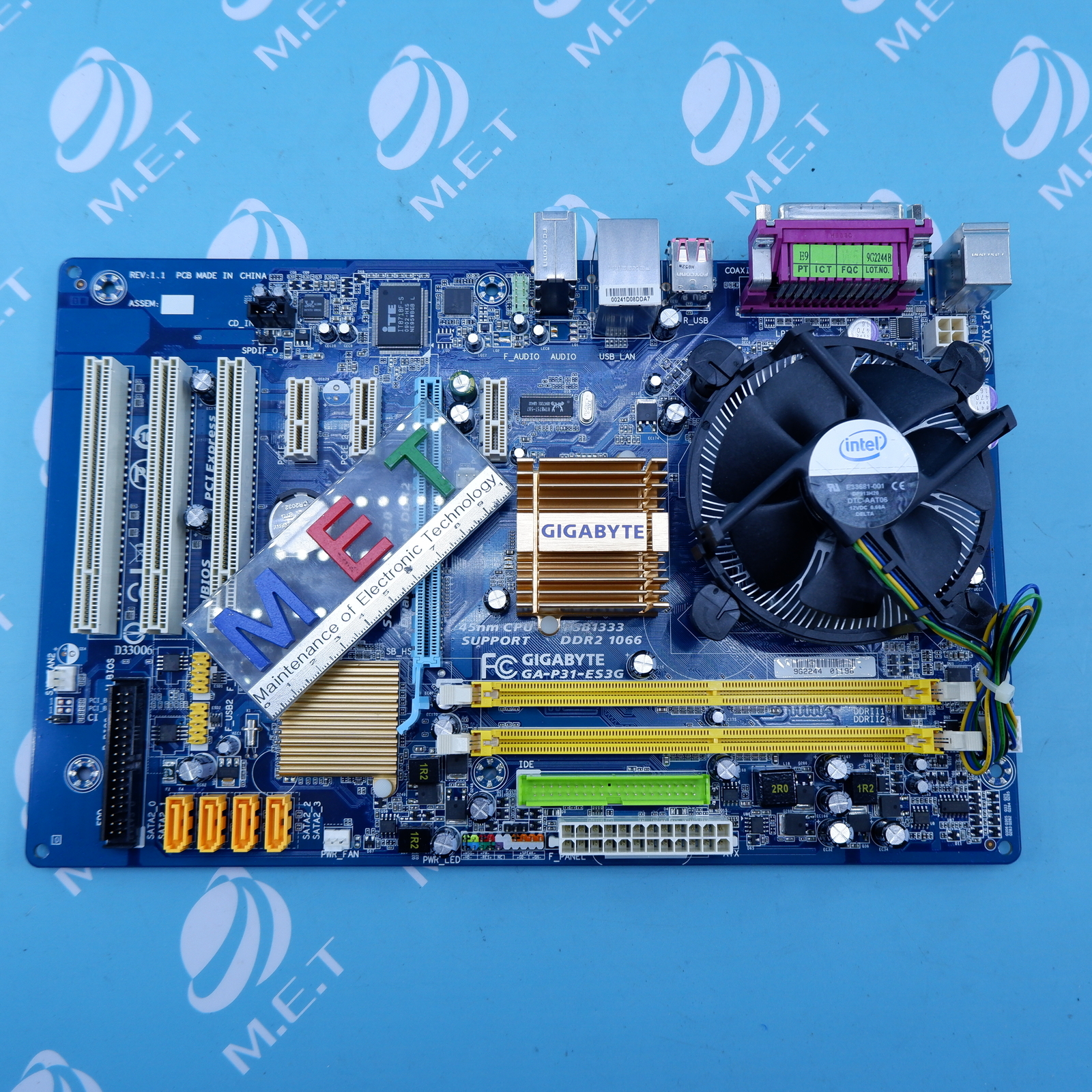Gigabyte Technology GA-P31-ES3G, LGA 775/Socket T, Intel Motherboard ...