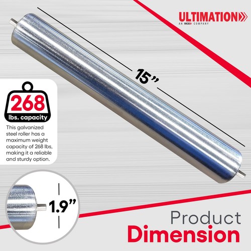 Gravity Conveyor Replacement Roller, Galvanized Steel Conveyor Rollers with H... | eBay