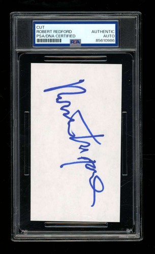 Robert Redford Signed Cut Auto Autograph PSA/DNA Authentic ZZ5435 | eBay