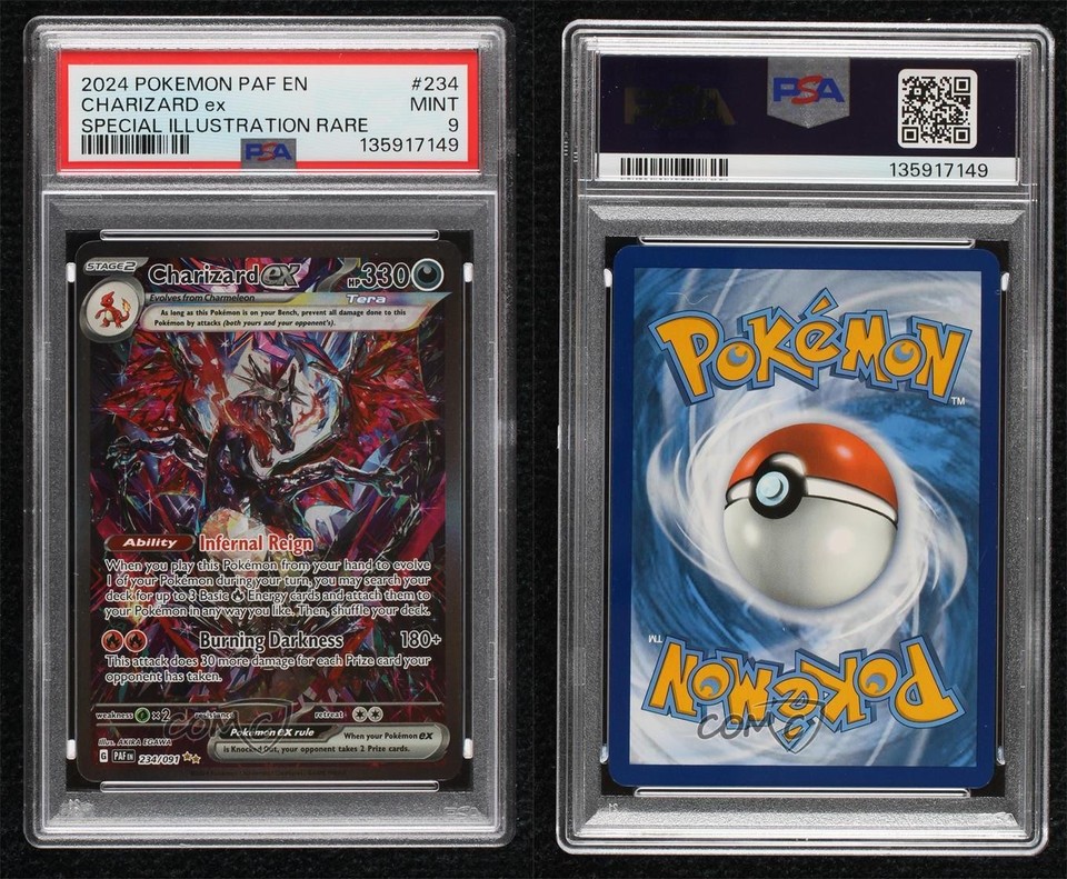 Charizard ex Special Illustration Rare PSA 9 MINT | eBay
