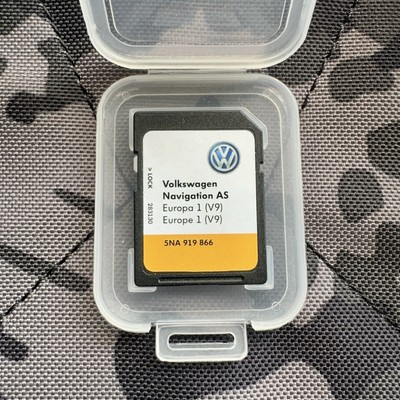 VW SD KARTE, EUROPA Navigation, VW Discover Media 2, MIB2, AS, Navi ...