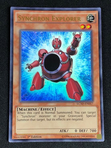 YUGIOH SYNCHRON EXPLORER LC5D-EN017 1ST ULTRA NM | eBay
