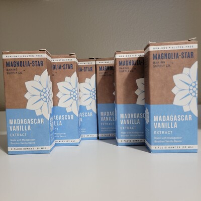 6X Magnolia-Star Madagascar Vanilla Extract2 fl oz NEW | eBay
