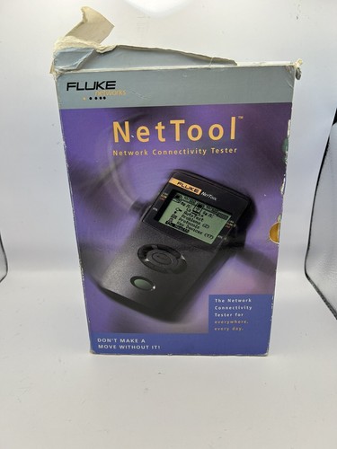 Fluke Networks NetTool 10/100 Network Connectivity Tester, Working ...