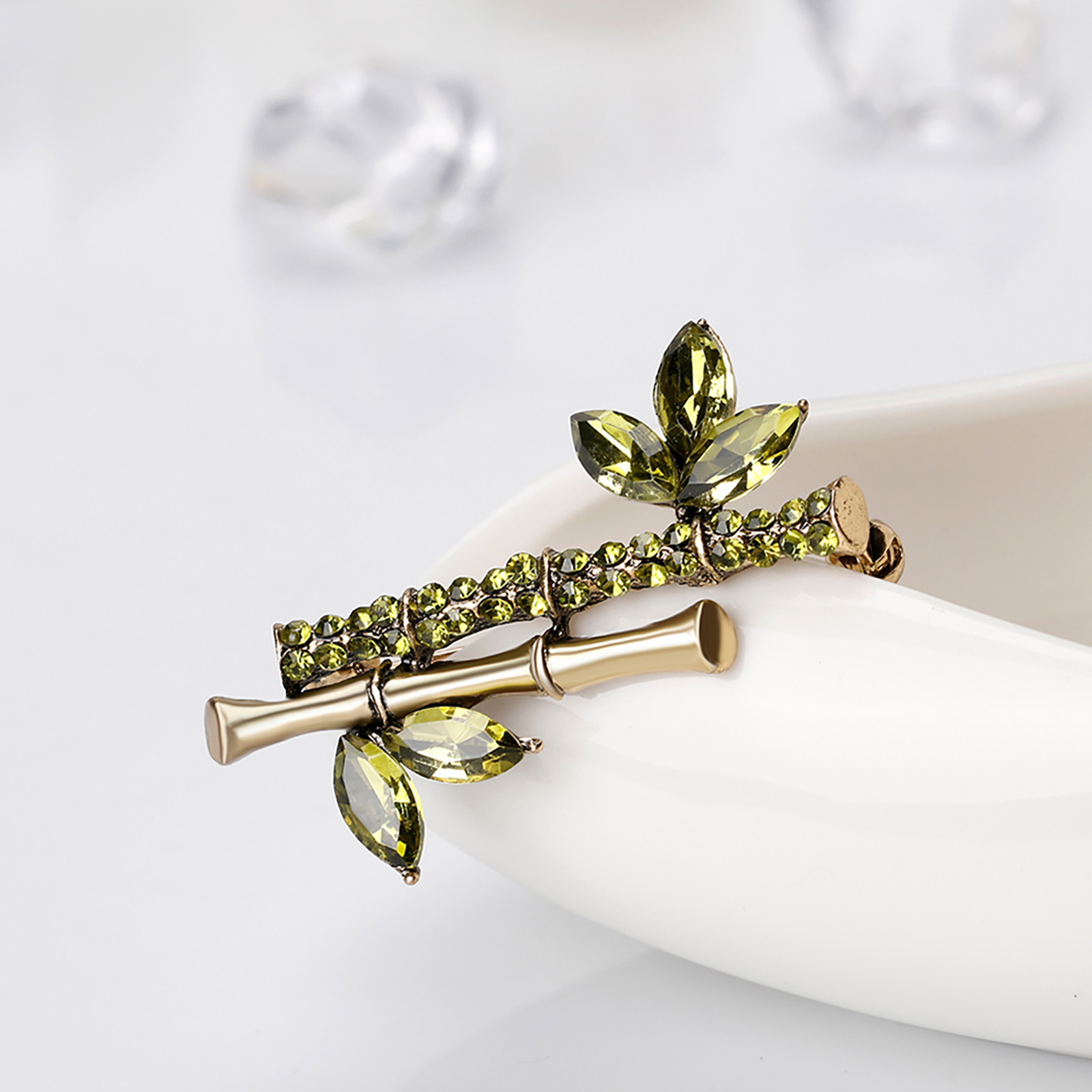 Badge Pretty Exquisite Jewelry Bamboo Pins Brooch Alloy | eBay