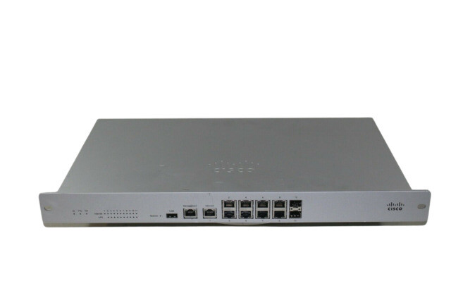 Cisco Meraki MX100 Cloud Managed Security Appliance (MX100-HW) for sale online | eBay