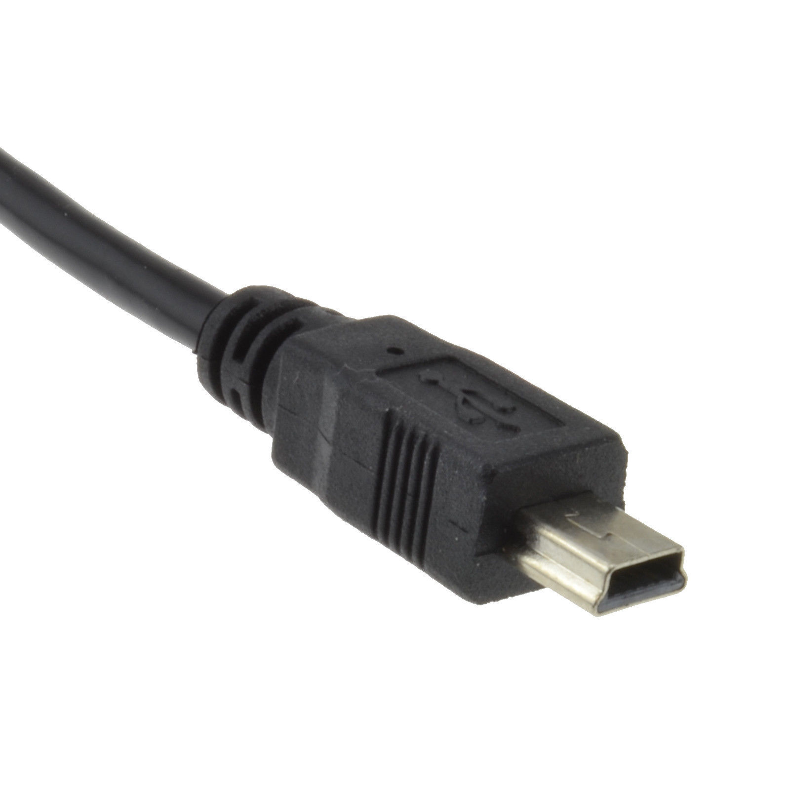 30cm USB Mini 2.0 24AWG Hi-Speed A to mini-B 5 pin Cable Power/Data ...