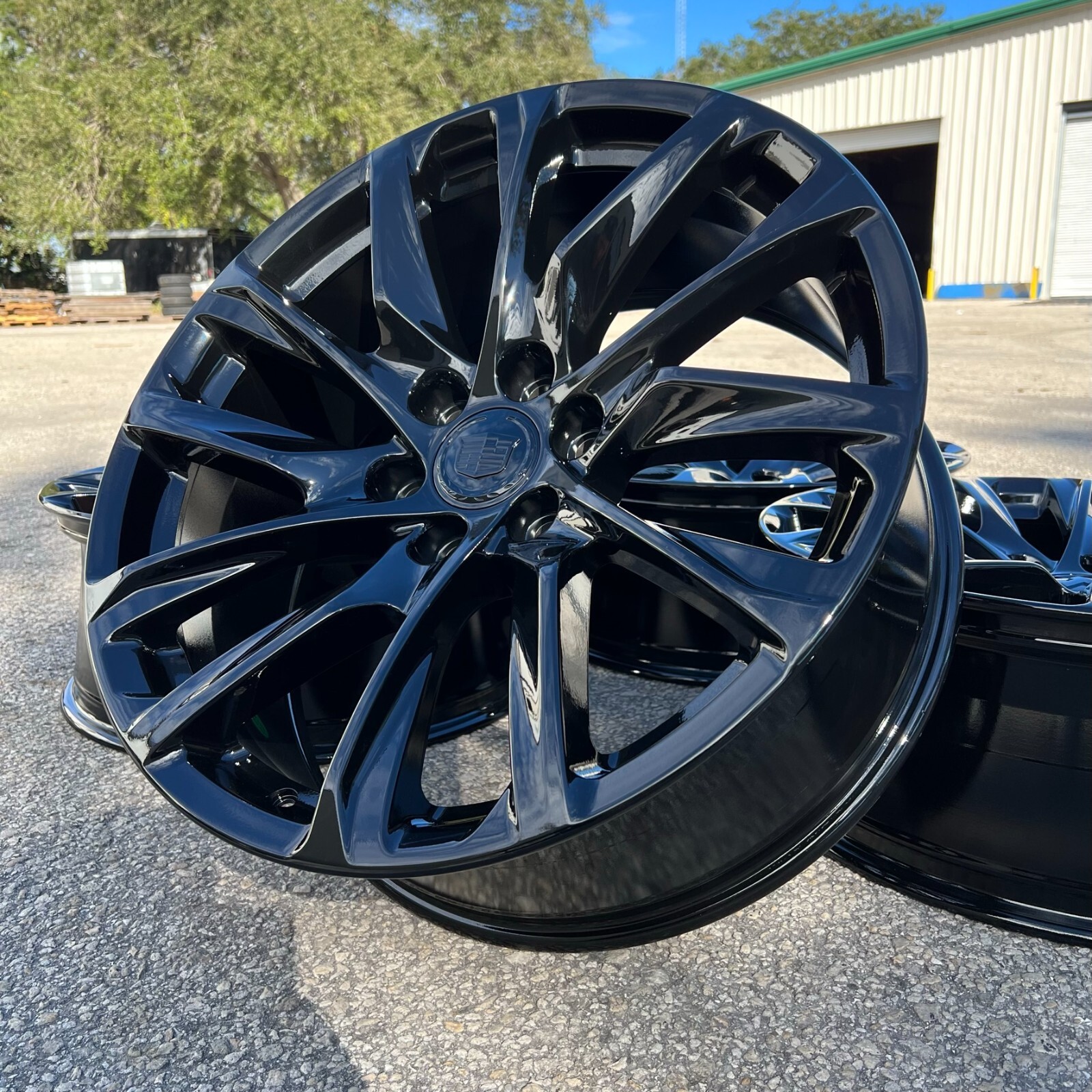 Used Cadillac Rims Set