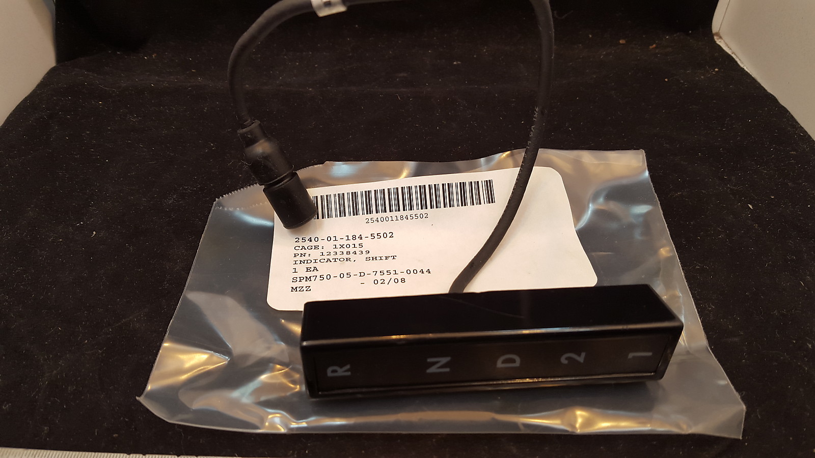 SHIFT INDICATOR HMMWV M998 HUMVEE 12338439 2540-01-184-5502 CP4R4T2A | eBay