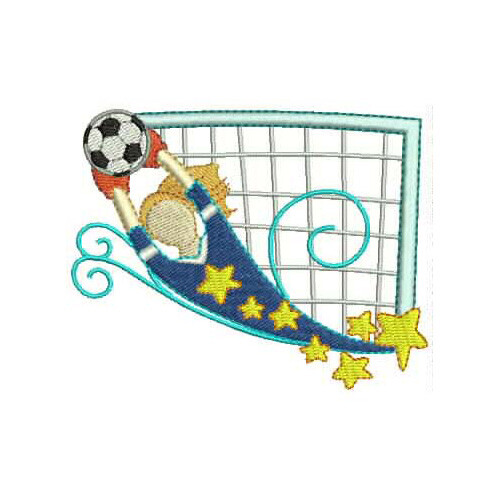 Embroidery Design Set - Girls Soccer(1) - 8 Designs - 9 Formats - USB ...
