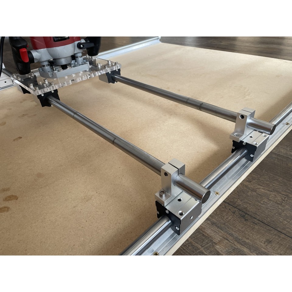 Router Sled - Wood Slab Flattening Mill Router Jig - Up to 1500x1500mm ...