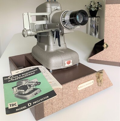 Vintage Bell &Howell TDC Model D Slide Projector w Selectron Semimatic ...