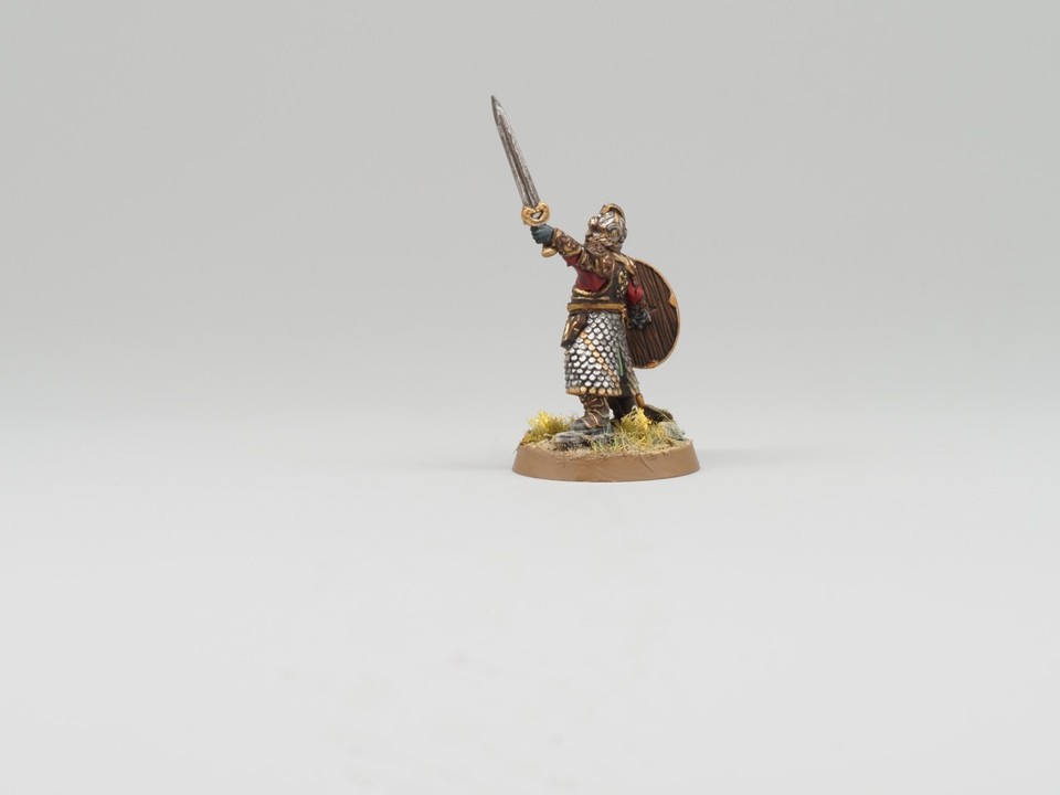 THEODEN KING OF ROHAN PAINTED 28MM MESBG LOTR WARGAMING READY TO SHIP ...