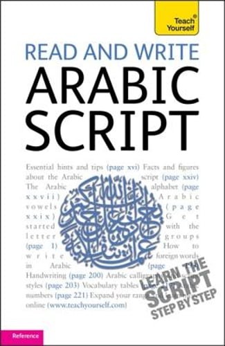 Read and Write Arabic Script (Learn Arabic with Teach Yourself) by ...