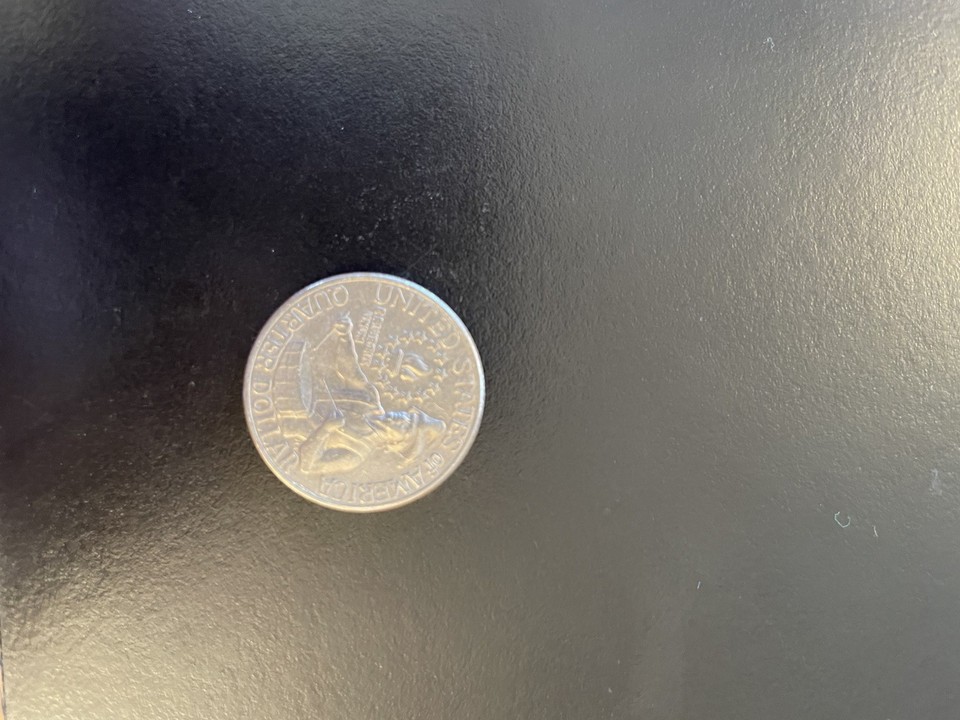 1776-1976 D Washington Bicentennial Quarter, FULLY FILLED D Mint Mark ...