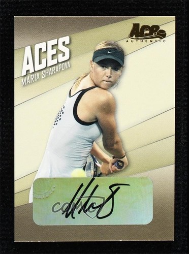 2007 Ace Authentic Straight Sets Aces Auto /136 Maria Sharapova #AC-1 ...