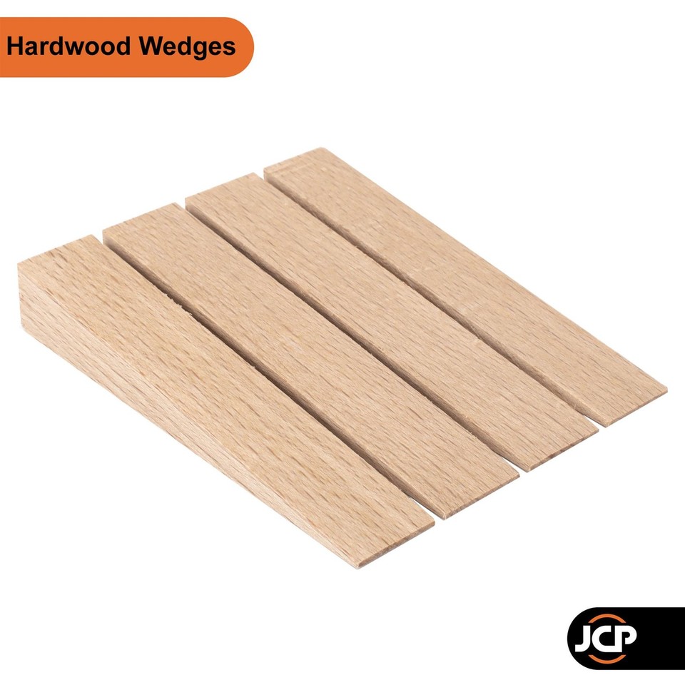 JCP Hardwood Wood Wedge Fence Panel Packers Shim Wooden Wedges 48 Pack ...