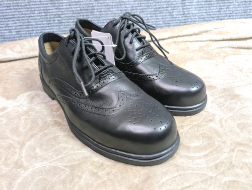 Red Wing Oxford Wingtip Safety Toe Work Shoes 9.5 Mens Black Oil ...