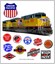 UNION PACIFIC " HERITAGE " RAILROAD TIN SIGN /Train Wall Art | eBay