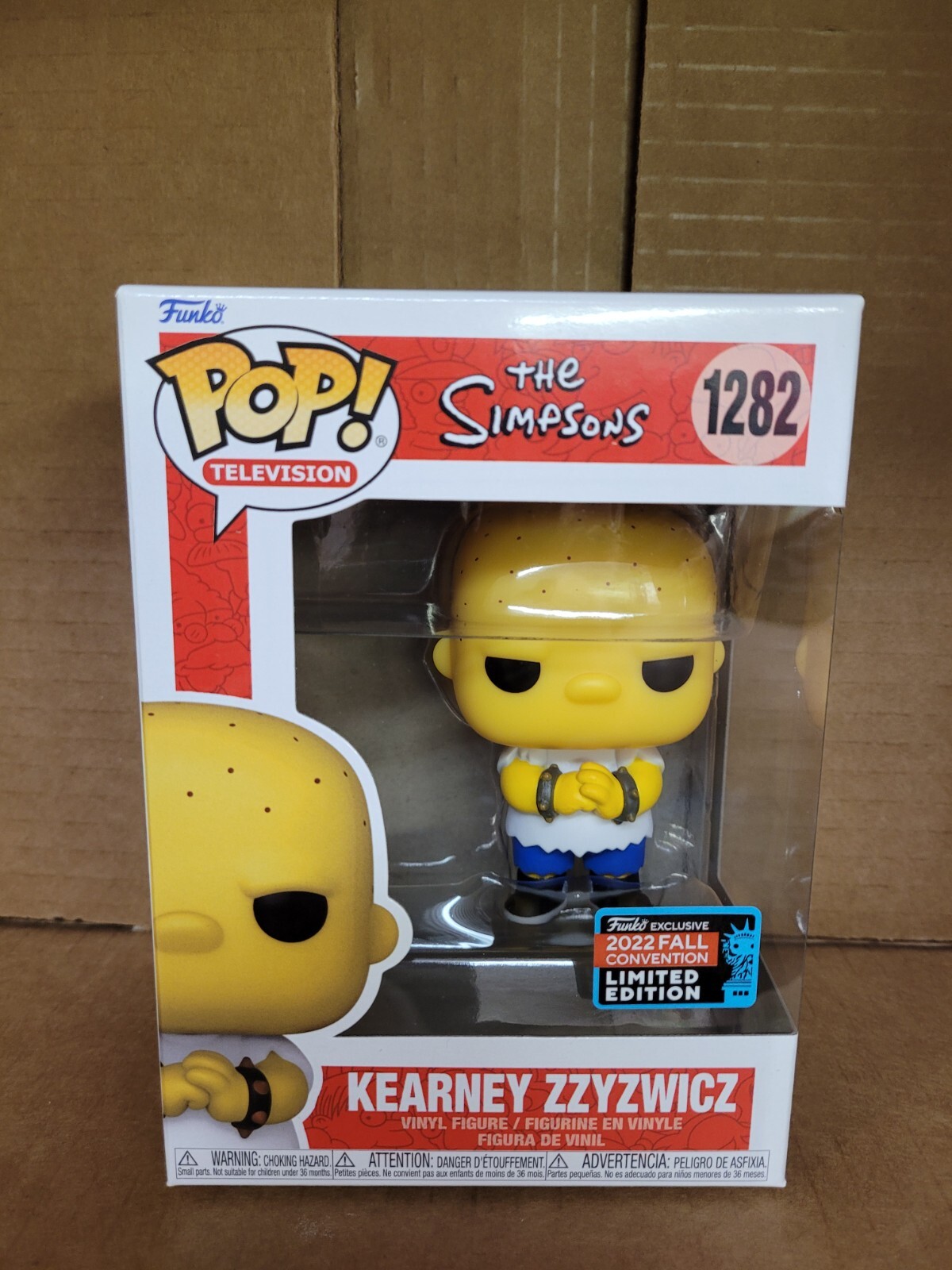 FUNKO POP THE SIMPSON KEARNEY ZZYZWICZ SPECIAL EDITION NYCC 2022 FALL ...