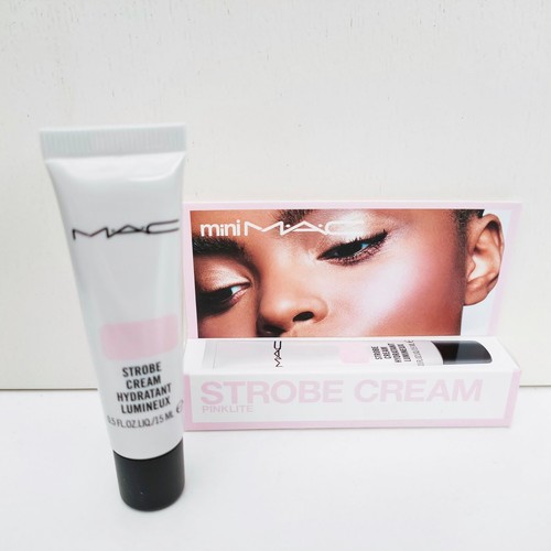 1x MAC Strobe Cream, #Pinklite (ORIGINAL STROBE CREAM), 15ml, Brand New ...