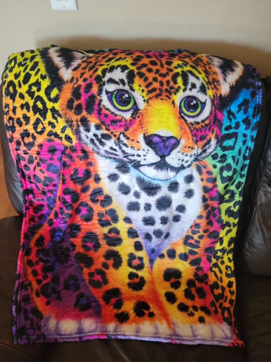 Neon Rainbow Cheetah Print
