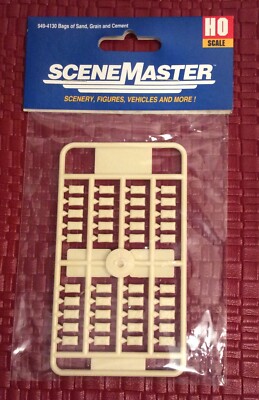 WALTHERS SCENE MASTER 949-4130 BAGS - SAND/GRAIN/CEMENT - HO Scale | eBay