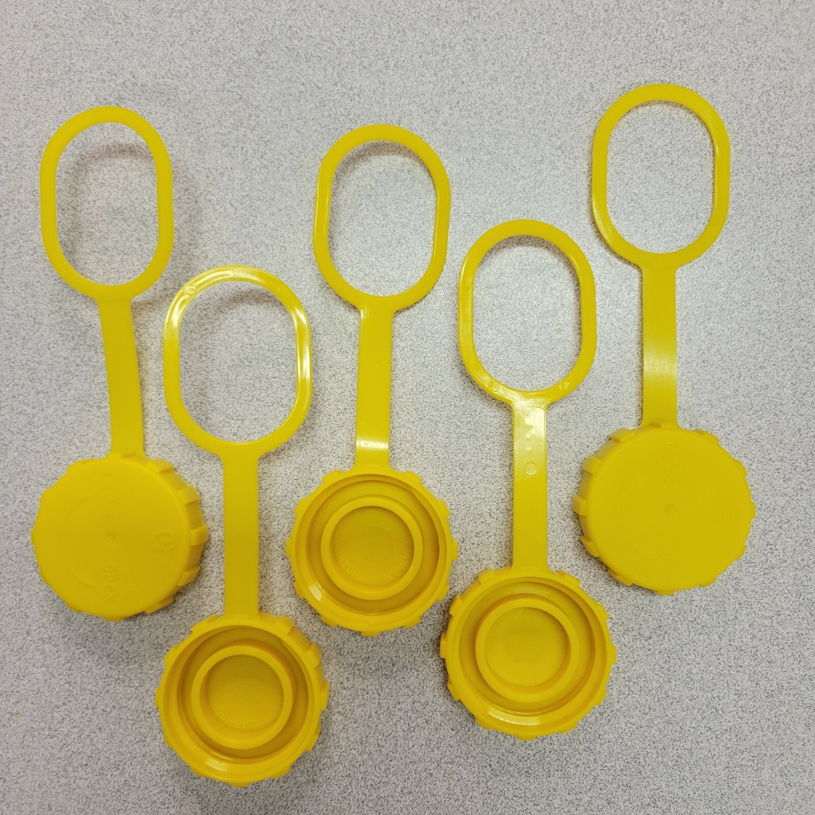 1-3/4" Acme Propane Tank Fill Valve Plastic Cap w/ Tether - Forklift ...