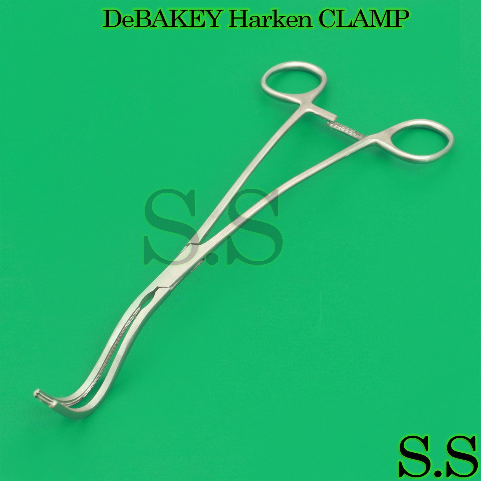 DeBAKEY Harken Clamp Surgical Cardiovscular Instruments 9" Style 2 | eBay