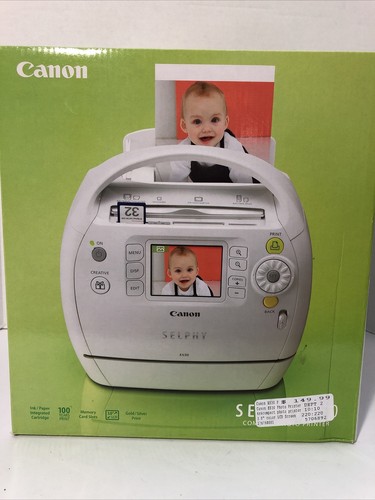 Canon SELPHY ES30 Digital Photo Thermal Printer for sale online | eBay
